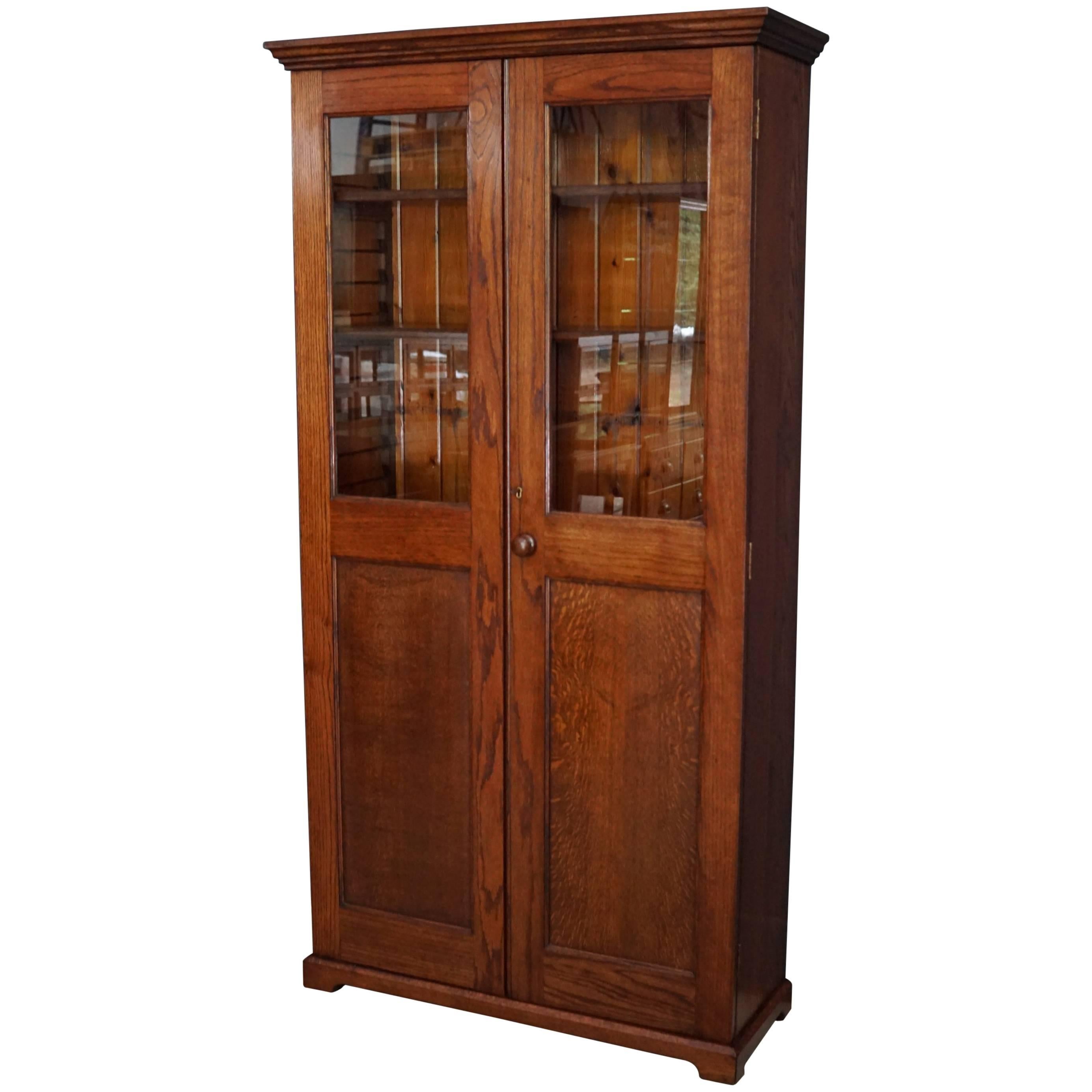 French Oak Kitchen Cabinet, 1900s at 1stDibs | french oak kitchen ...