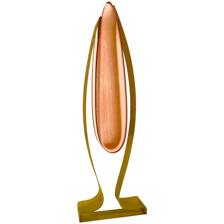 Contemporary Lucite Vase by Cec Lepage Signed and Dated, 2002 at 1stDibs