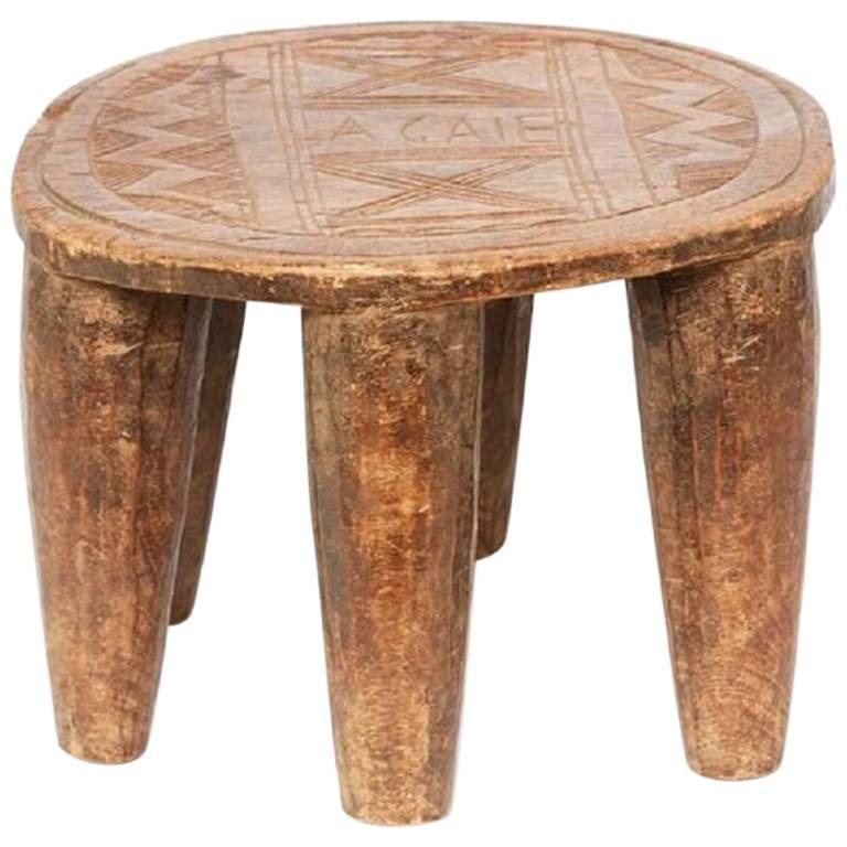 20th Century Six Leg African Nupe Stool at 1stDibs