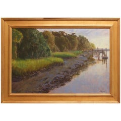 'The Music Hour' by Karl Schellbach, Carved Louis XVI Open Work ...