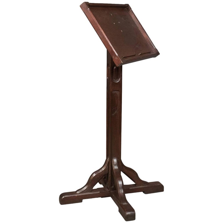 Antique Lectern of Oak at 1stdibs
