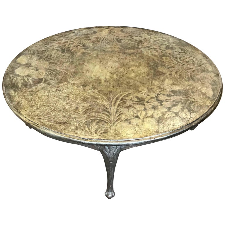 Round Max Kuehne Coffee Table at 1stDibs