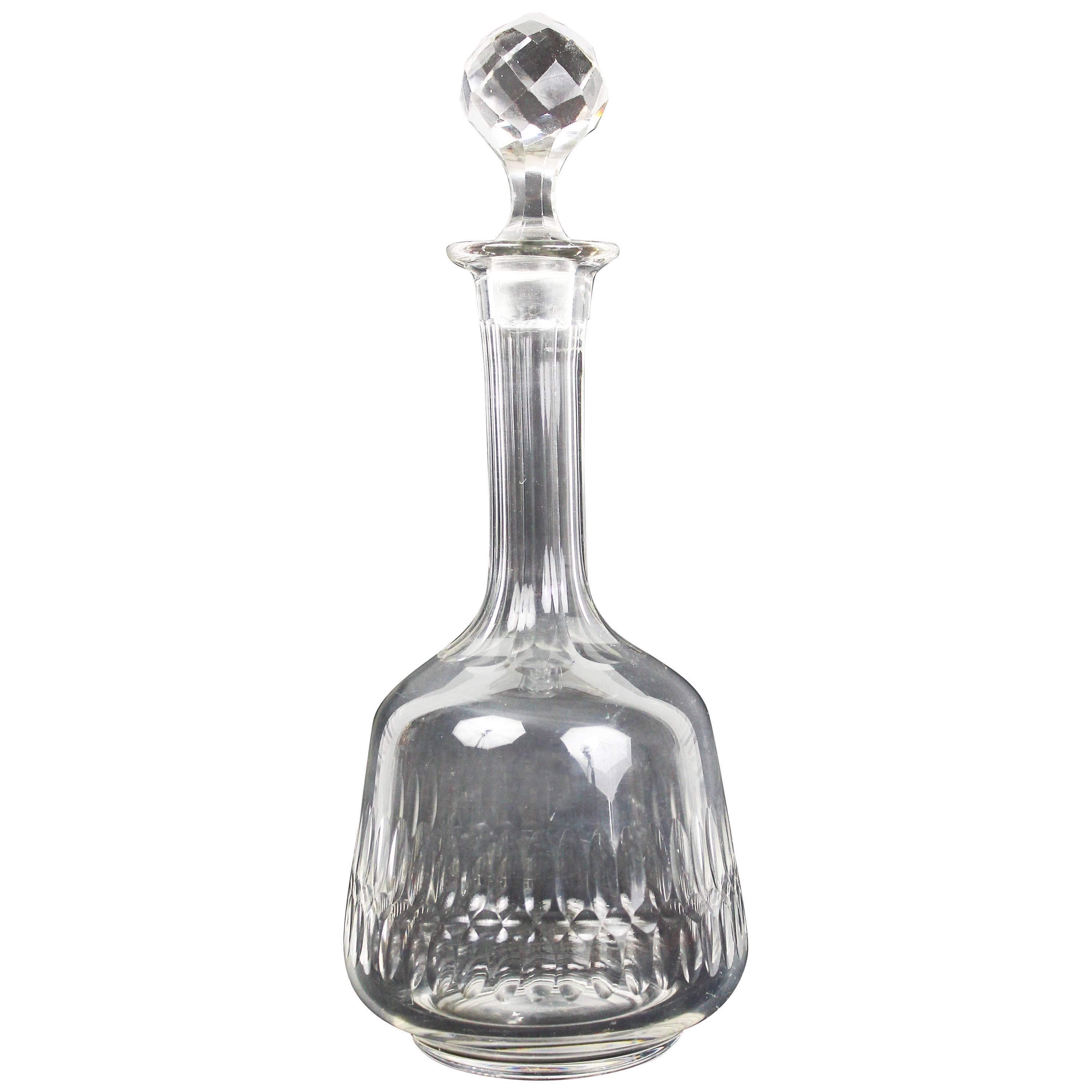 19th Century Crystal Carafe or Decanter at 1stDibs