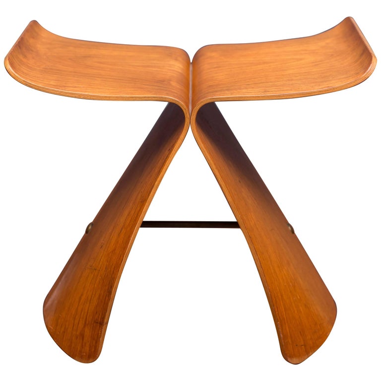 Original Sori Yanagi Butterfly Stool at 1stDibs | sori 845