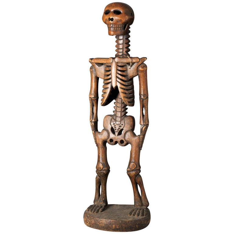 Skeleton Wood Sculptures