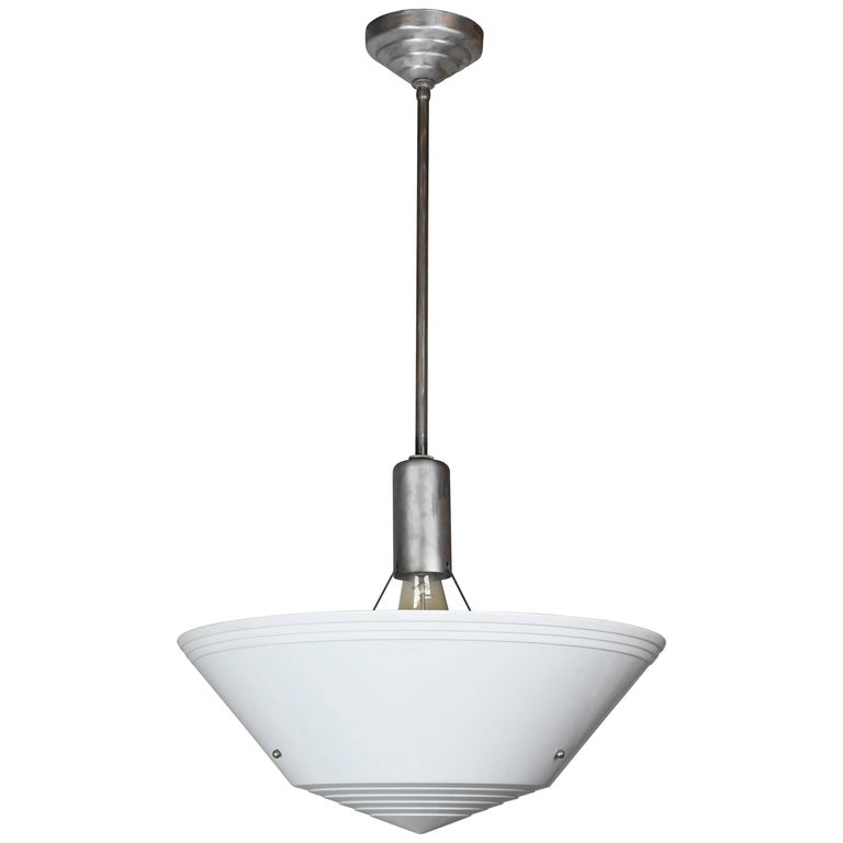 Midcentury Plastic Bowl Pendant - multiple available For Sale at 1stDibs