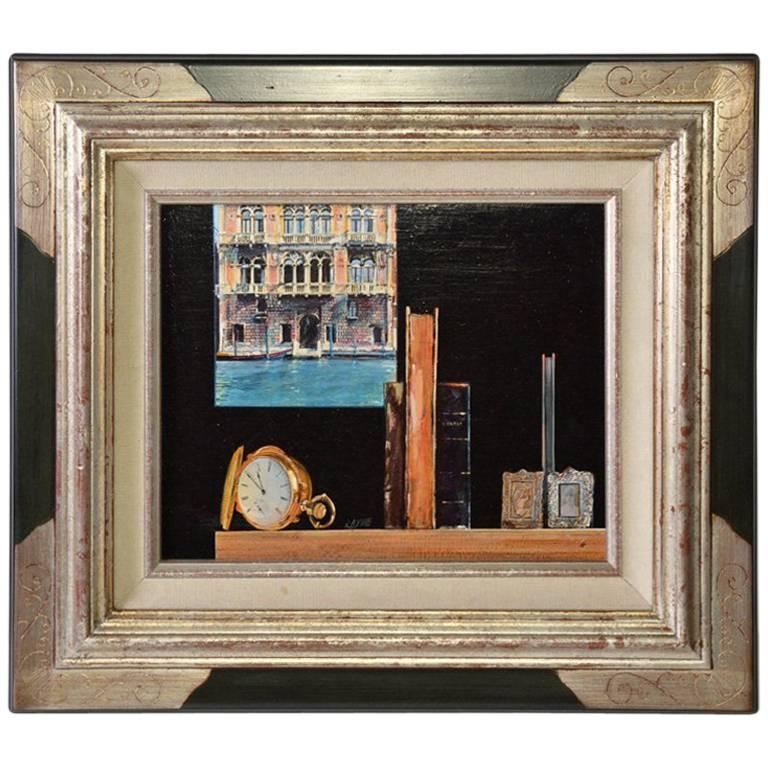 Painting 'Framed' by Theodor Raysse at 1stDibs