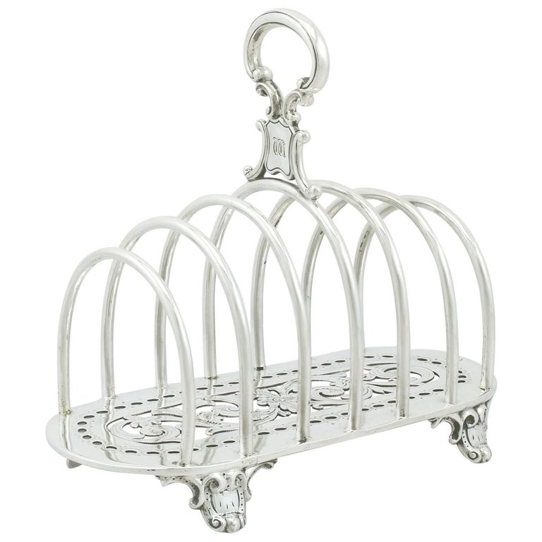 Victorian Sterling Silver Toast Rack at 1stDibs