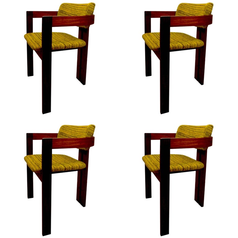 Set of Four Dining Chairs Mod Style by Interior Form Furniture Limited ...