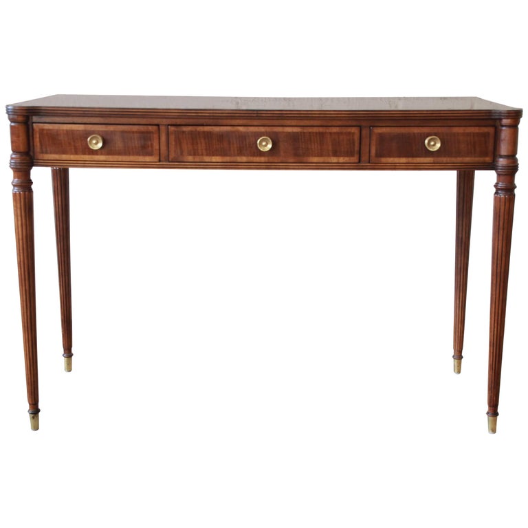 Fine Regency Style Writing Desk by Henredon Furniture at 1stDibs