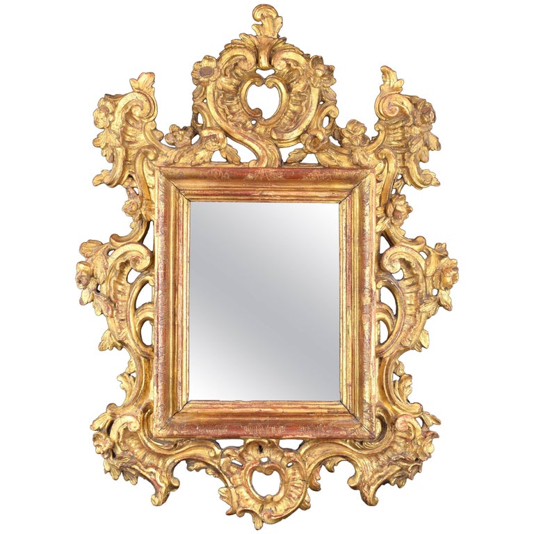 Roccoco Carved Wood Frame, 18th Century at 1stDibs