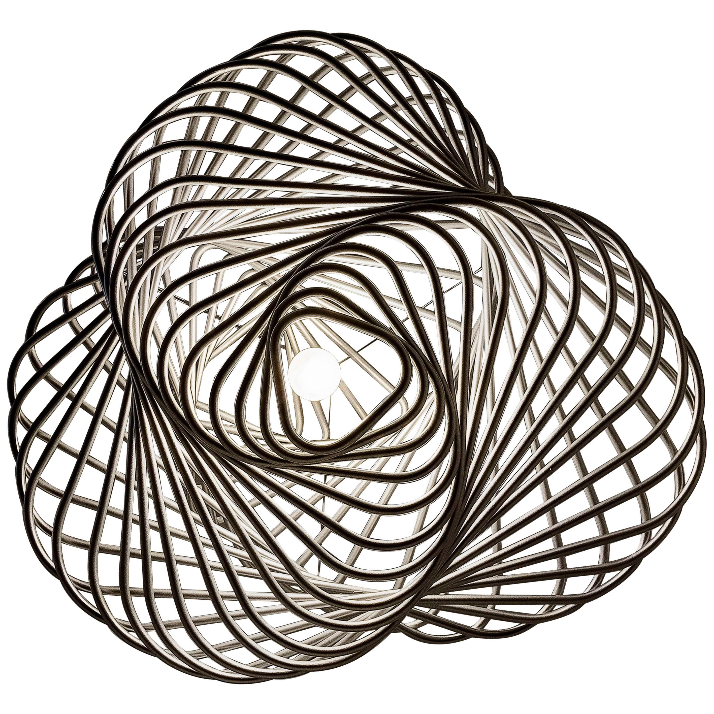 Pendant Lamp Light, Metallic Finishing, Organic Brazilian Design For ...