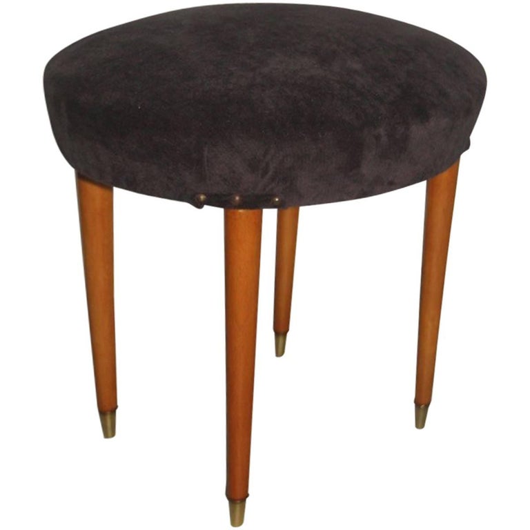 Circular Stool Old Italian Design at 1stDibs