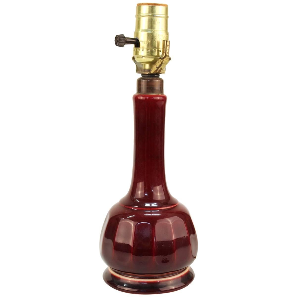 Bing and Grondahl Porcelain Lamp at 1stDibs