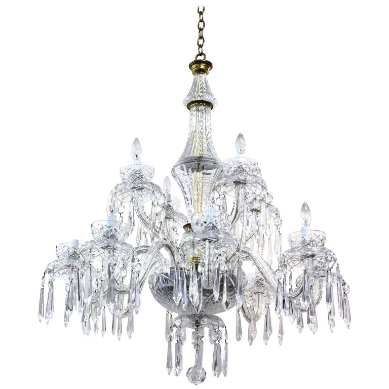 Waterford Crystal Chandelier For Sale at 1stdibs