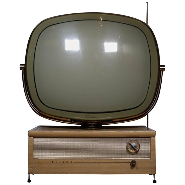 1958 Philco Swivel Top Television Rewired and Cable Ready For Sale at ...