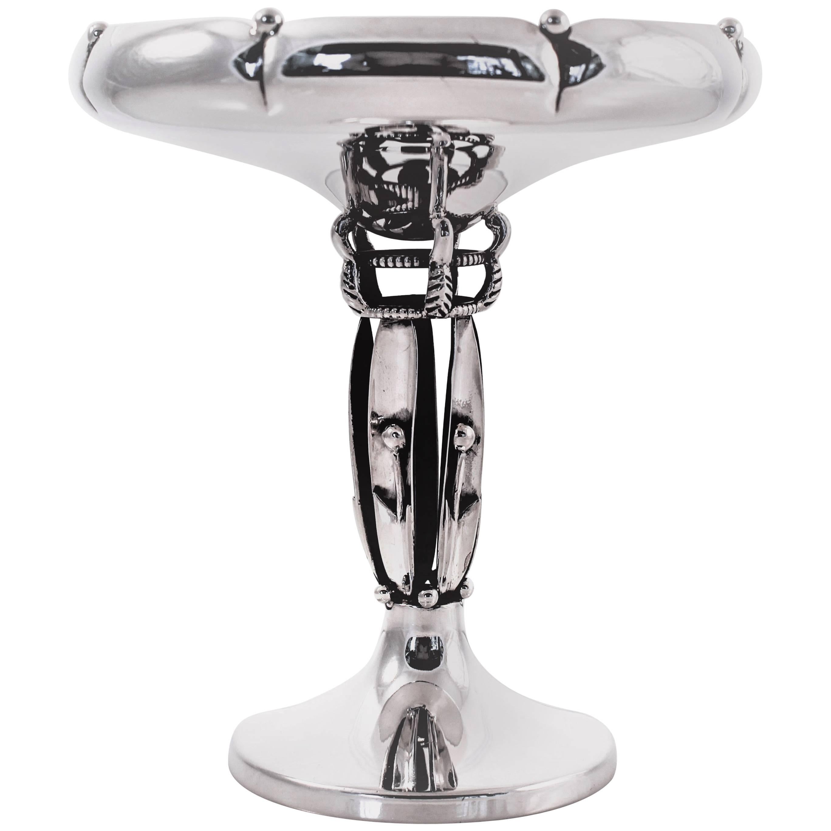 Sterling Modernism Centerpiece at 1stDibs