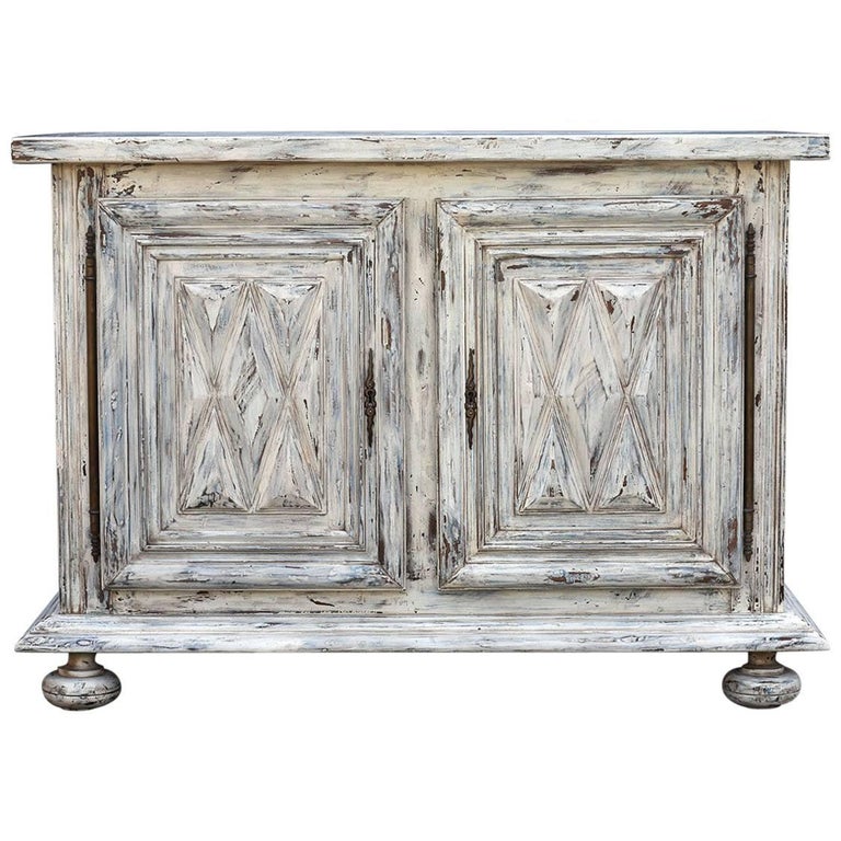 Antique French Renaissance-Style Painted Buffet at 1stDibs