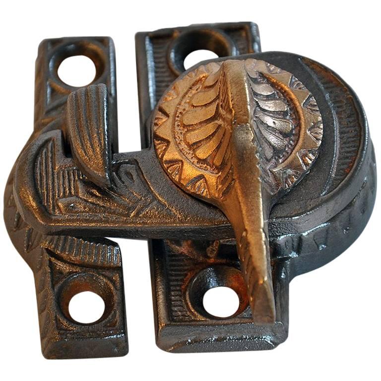 Eastlake Eagle Claw Sash Lock, Quantity Available For Sale at 1stDibs
