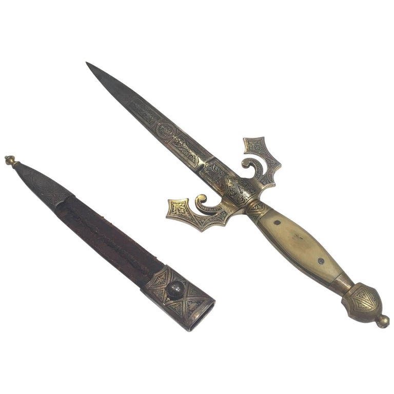 Antique Spanish Daggers A Very Nice Antique 17th Century Spanish