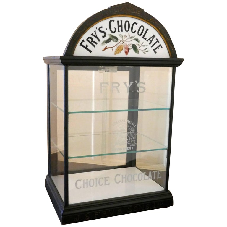 Fry’s Chocolate Sweet Shop Display Cabinet at 1stDibs