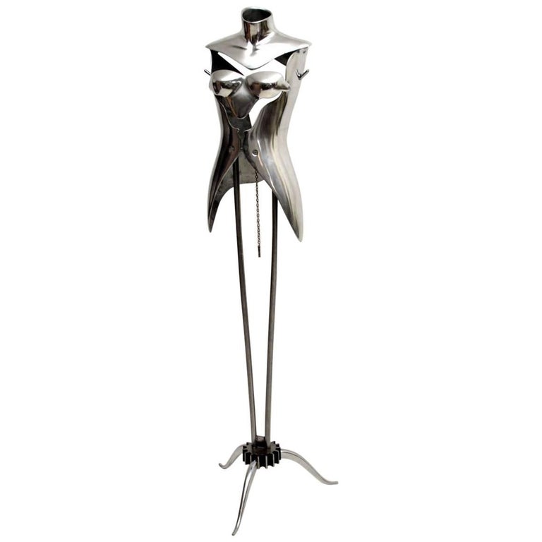Aluminium and Steel Mannequin Designed by Nigel Coates at 1stdibs