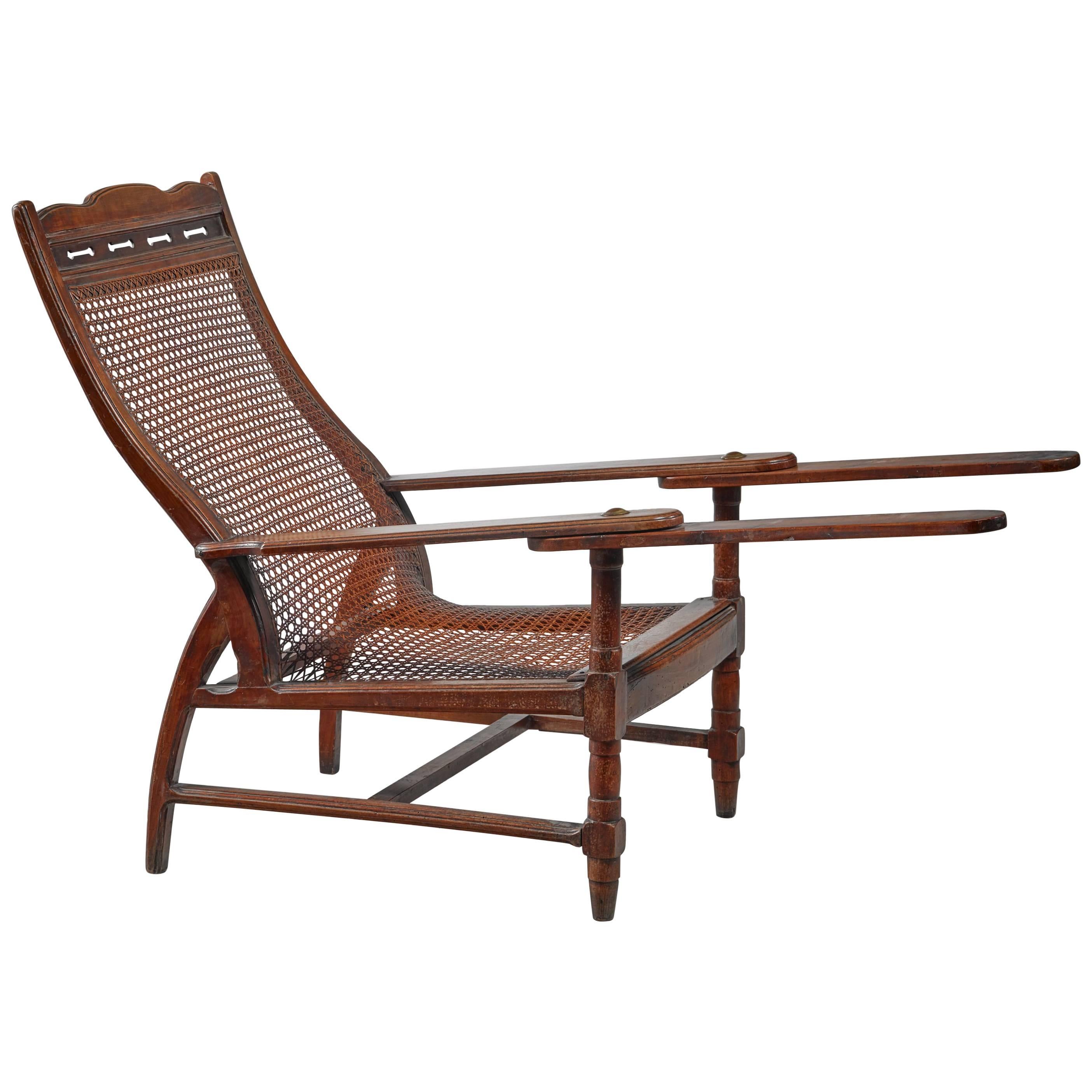 Lovely British Colonial Planter's/Plantation Chair at 1stDibs