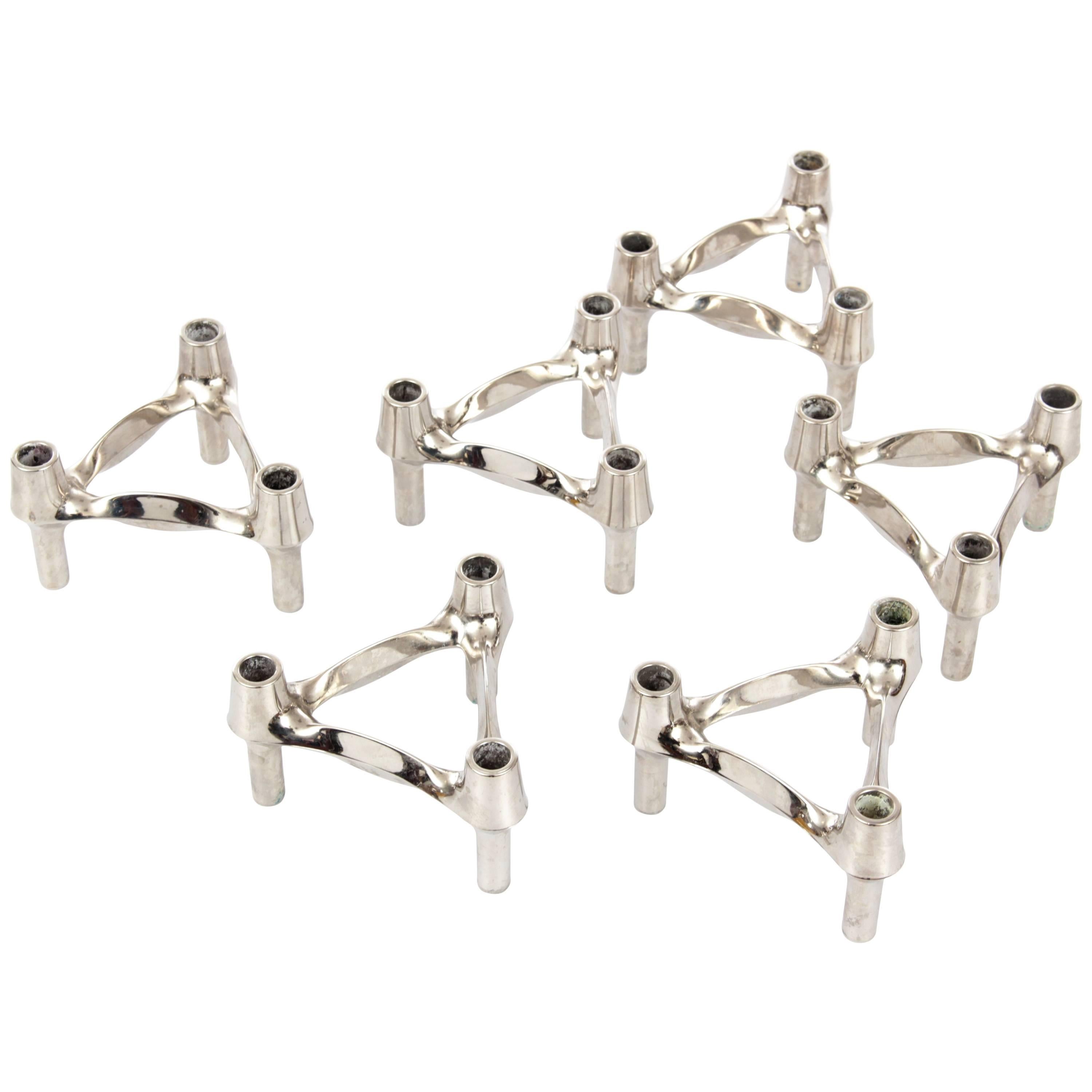 Combi-leuchter Stackable Candle Stick Holder For Sale at 1stDibs