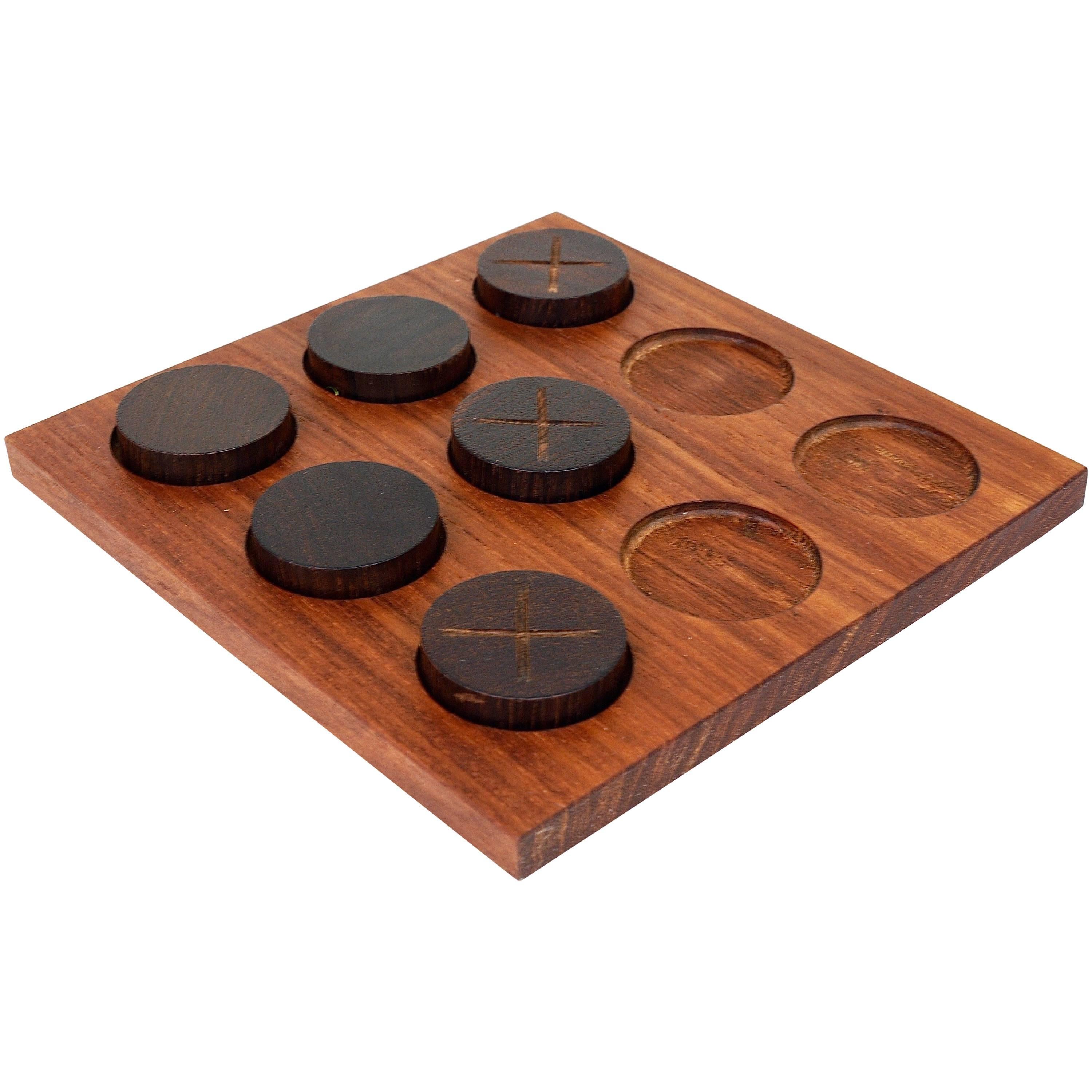 Mid Century Tic Tac Toe X and 0 Game, Teak, Denmark, 1960s at 1stDibs ...