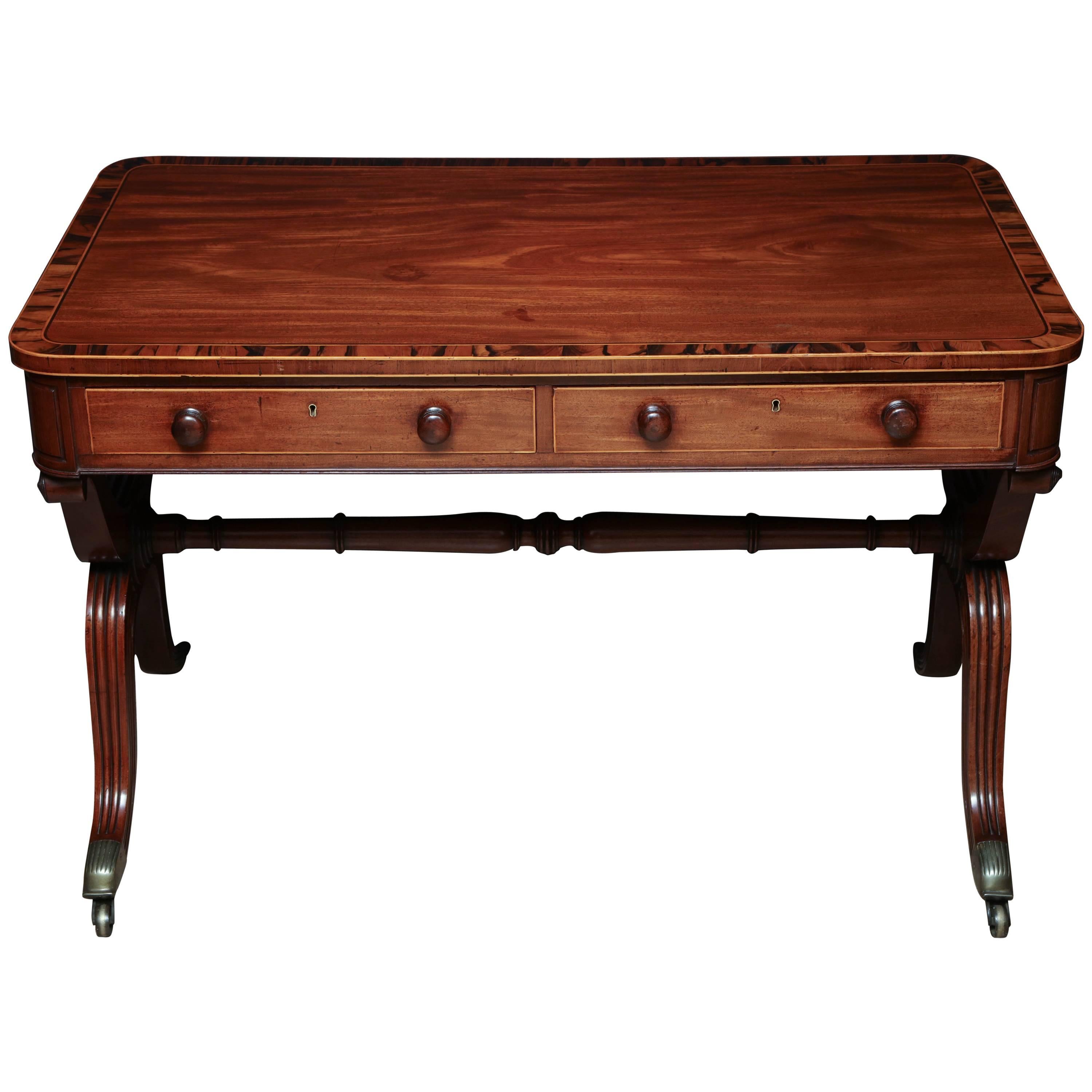 Italian Regency Writing Table at 1stDibs