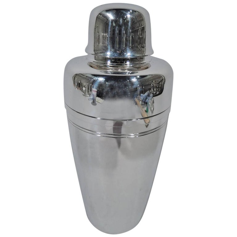 Tiffany Mid-Century Modern Sterling Silver Classic Bullet Cocktail ...