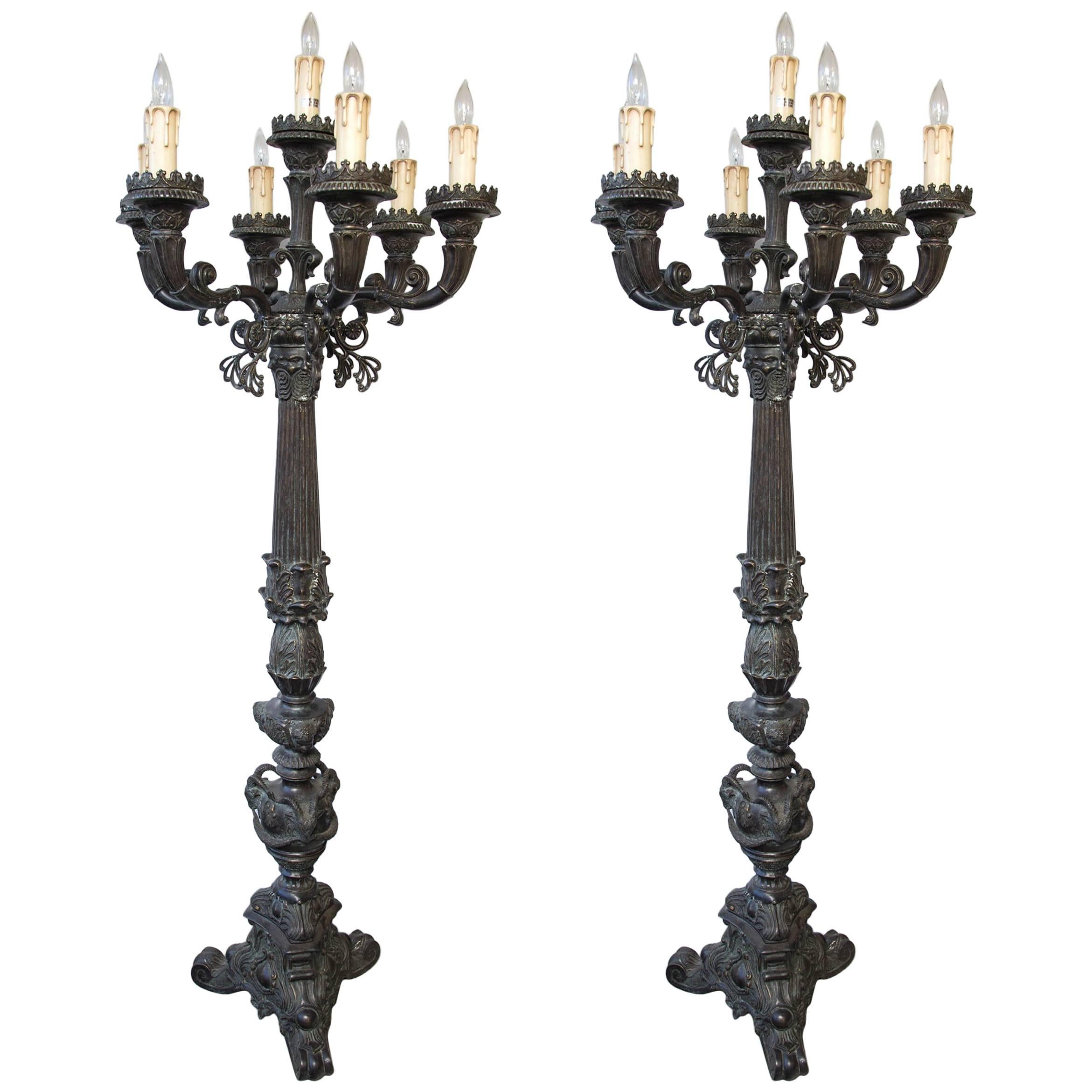 A Pair of Torchieres at 1stDibs