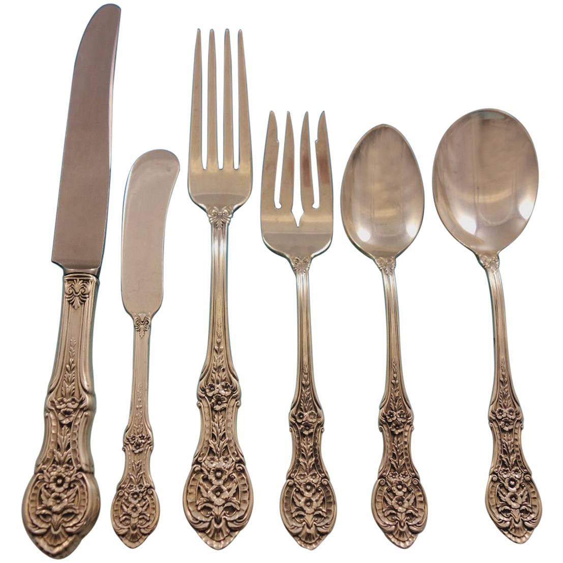 Primrose by International Sterling Silver Flatware Set Service 36 ...