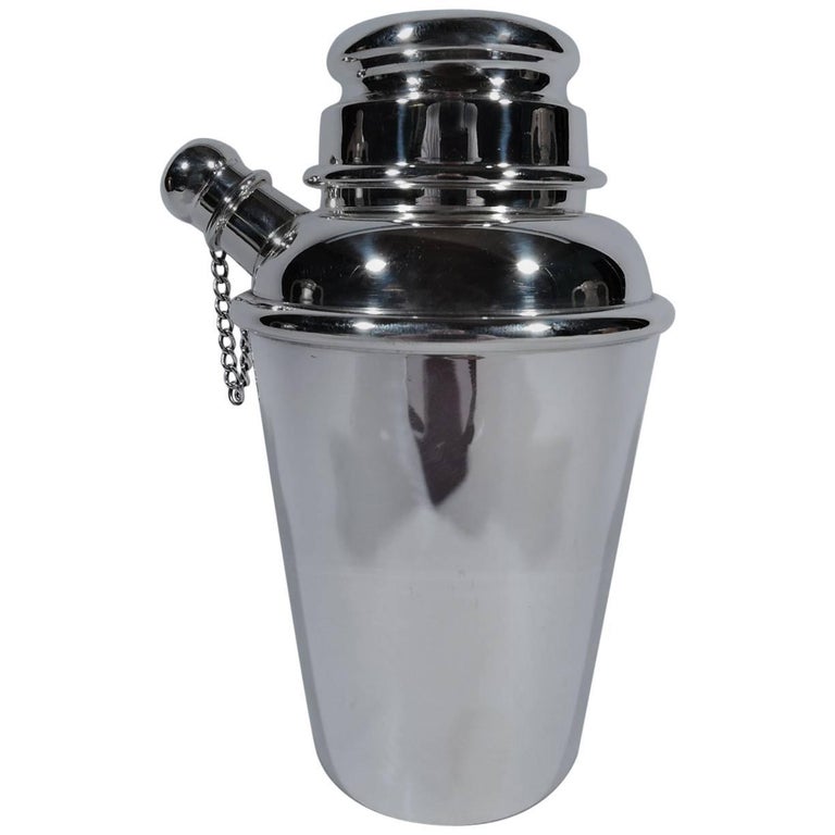 American Modern Sterling Silver Mini Martini Shaker at 1stDibs