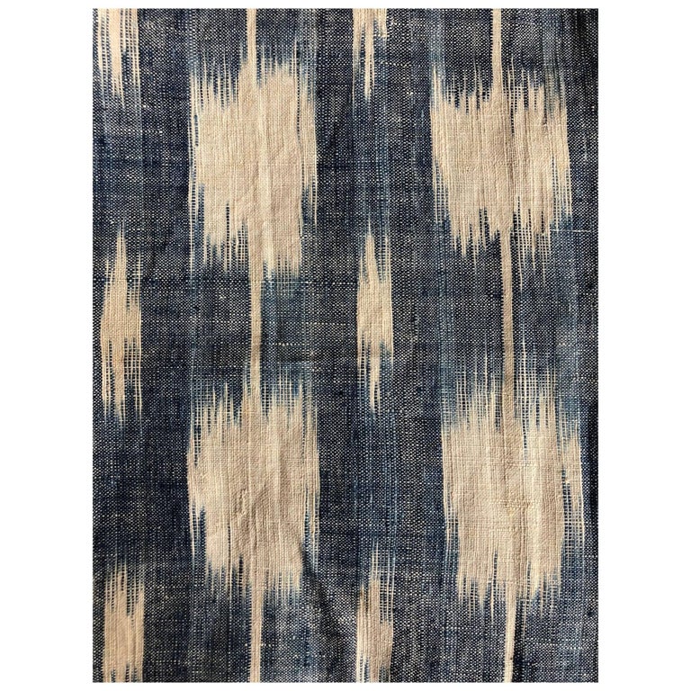 Antique Textile, Early 19th Century French Home Spun Handwoven Linen ...