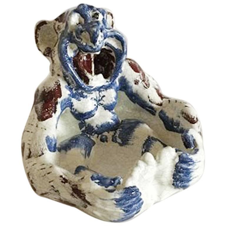 Bing and Grondahl Jean Rene Gauguin Troll Bowl with Two Faces K342 For ...