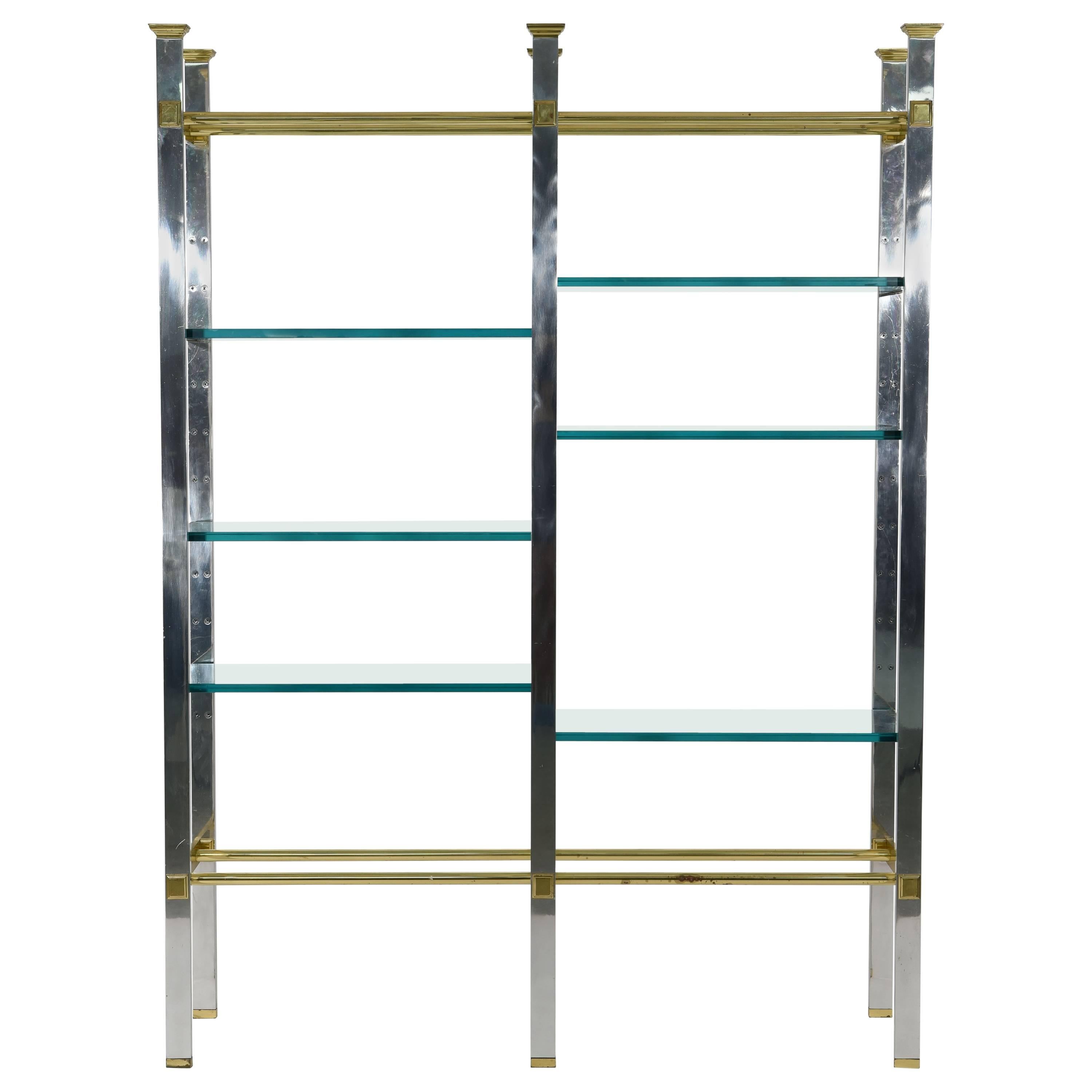 Italian Brass Etagere at 1stDibs