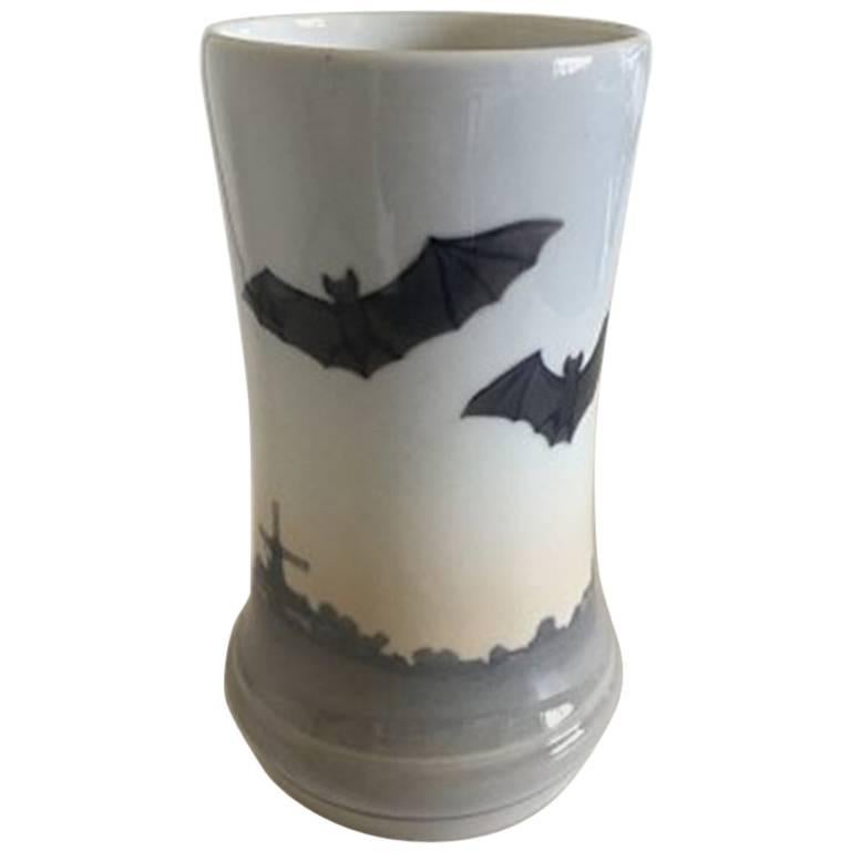 Royal Copenhagen Art Nouveau Bat Vase #225/228 For Sale at 1stDibs ...