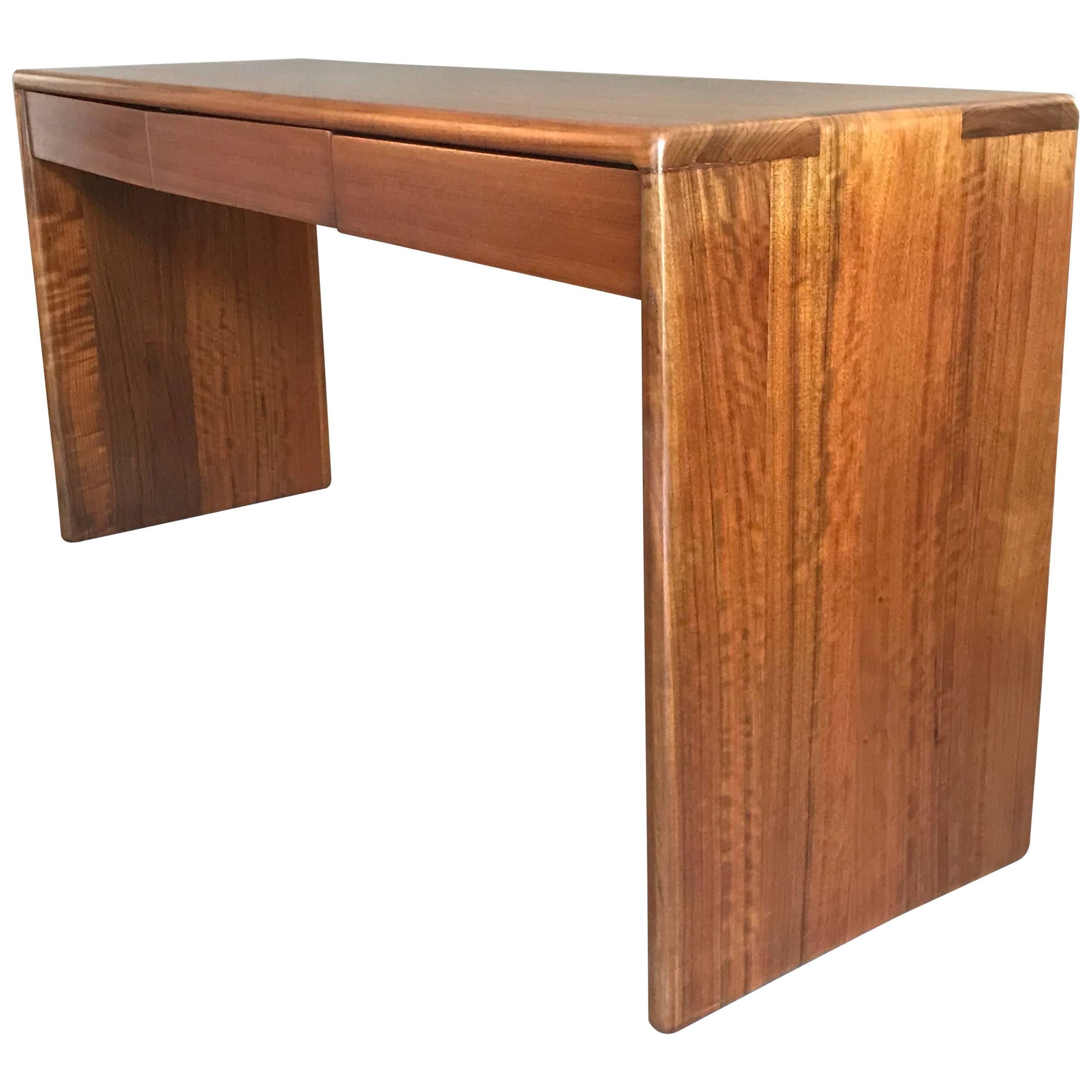 Gerald McCabe Shedua Wood Console Table California Design at 1stDibs