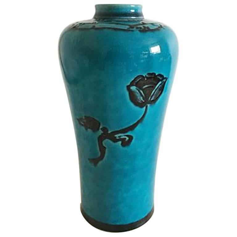 Bing and Grondahl Art Nouveau Unique Vase by Jo Ann Locher and Axel ...