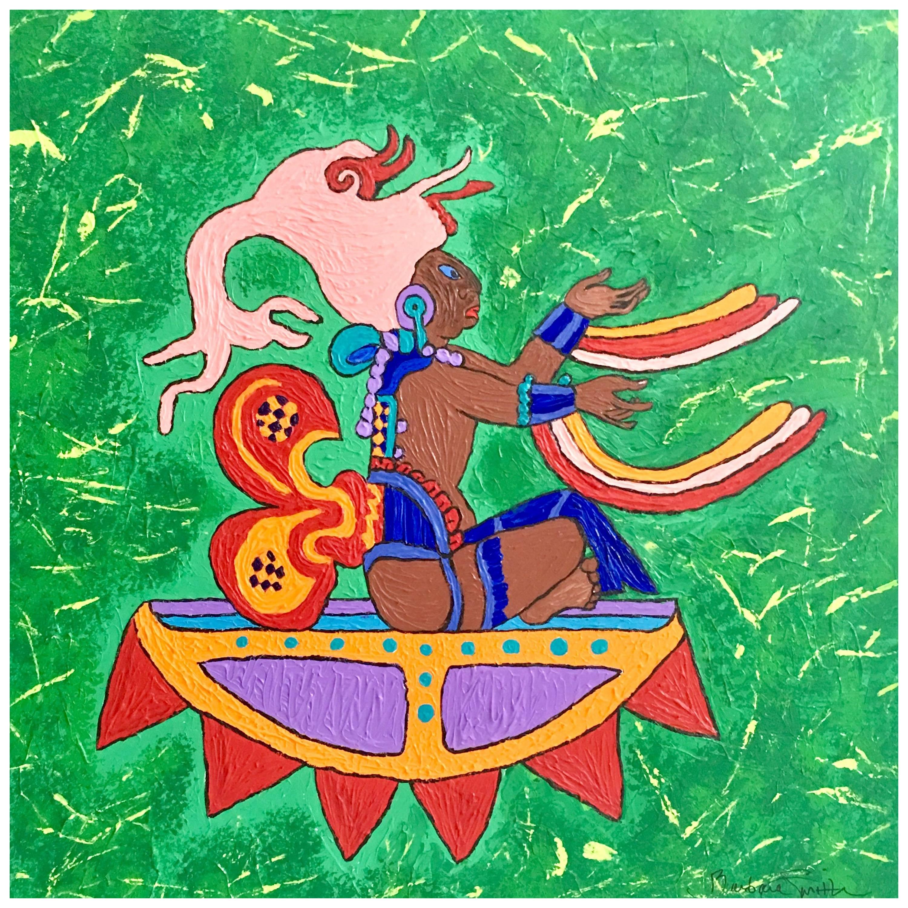 20th Century Original Oil On Canvas Painting By, Barbara Smith For Sale ...