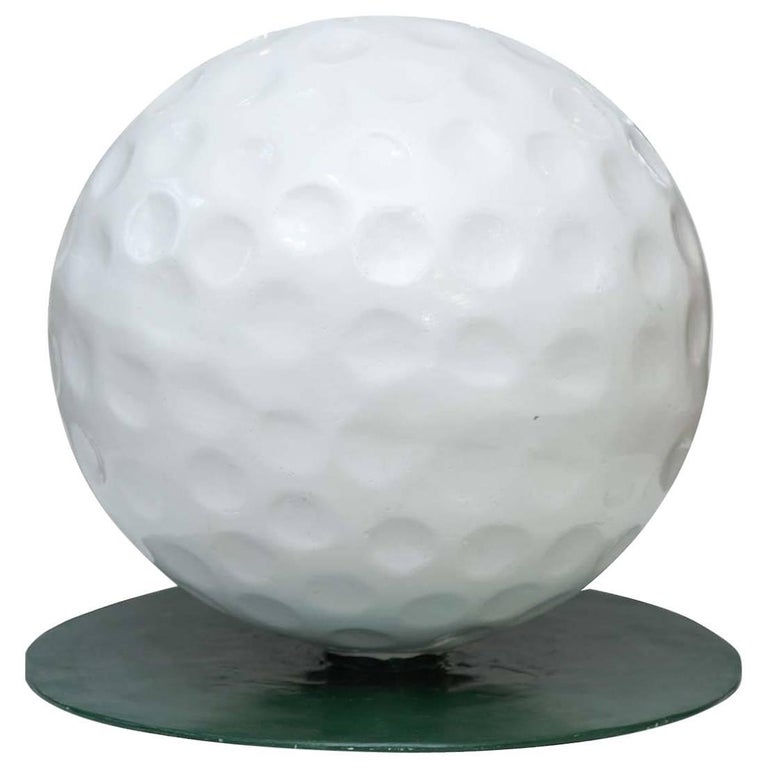 Giant Decorative Golf Ball at 1stDibs