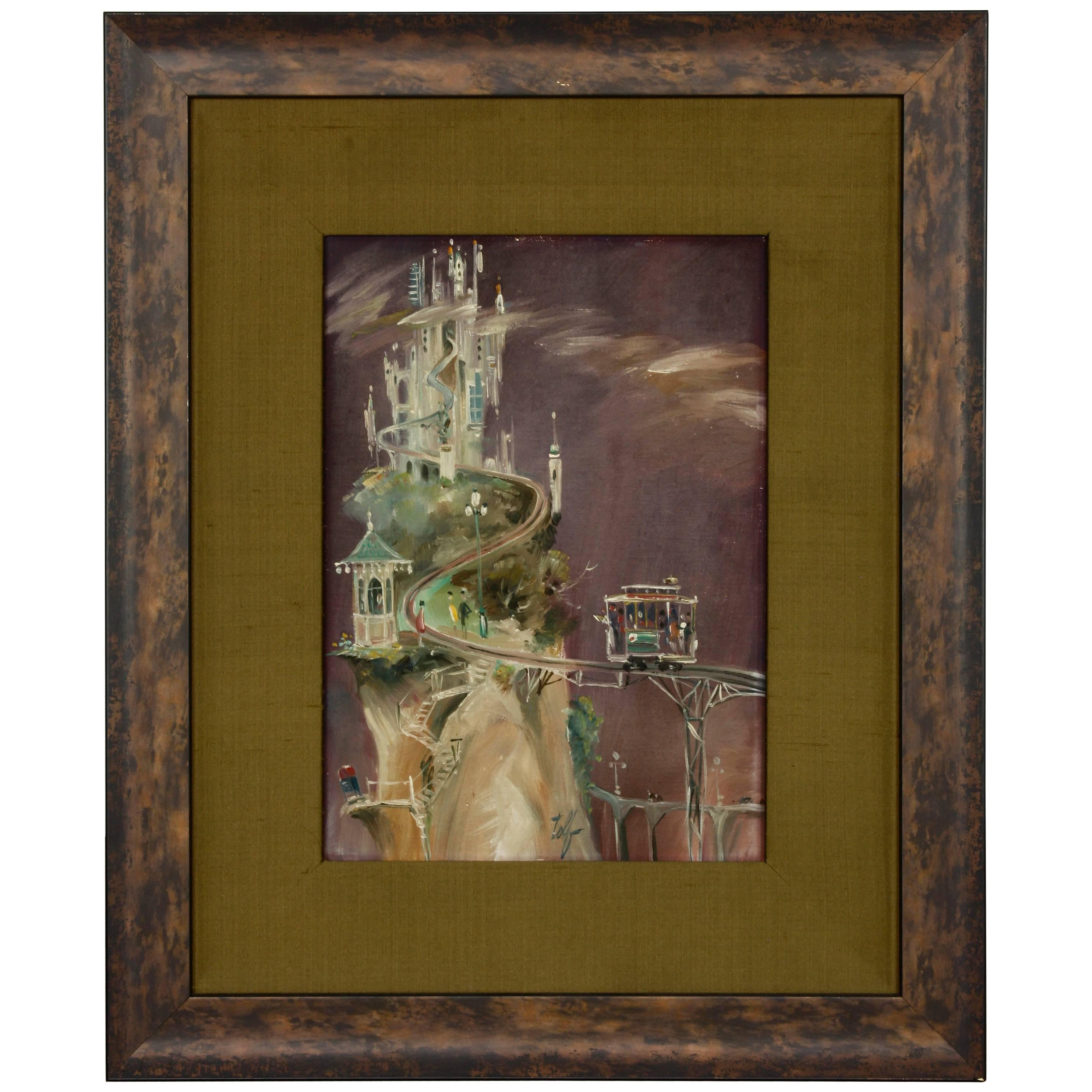 Albert Tolf San Francisco Surrealist Painting at 1stDibs | albert tolf ...
