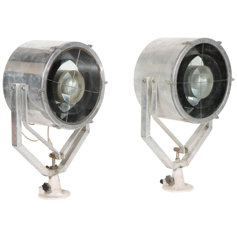 Pair of Articulated Boat Projectors For Sale at 1stDibs