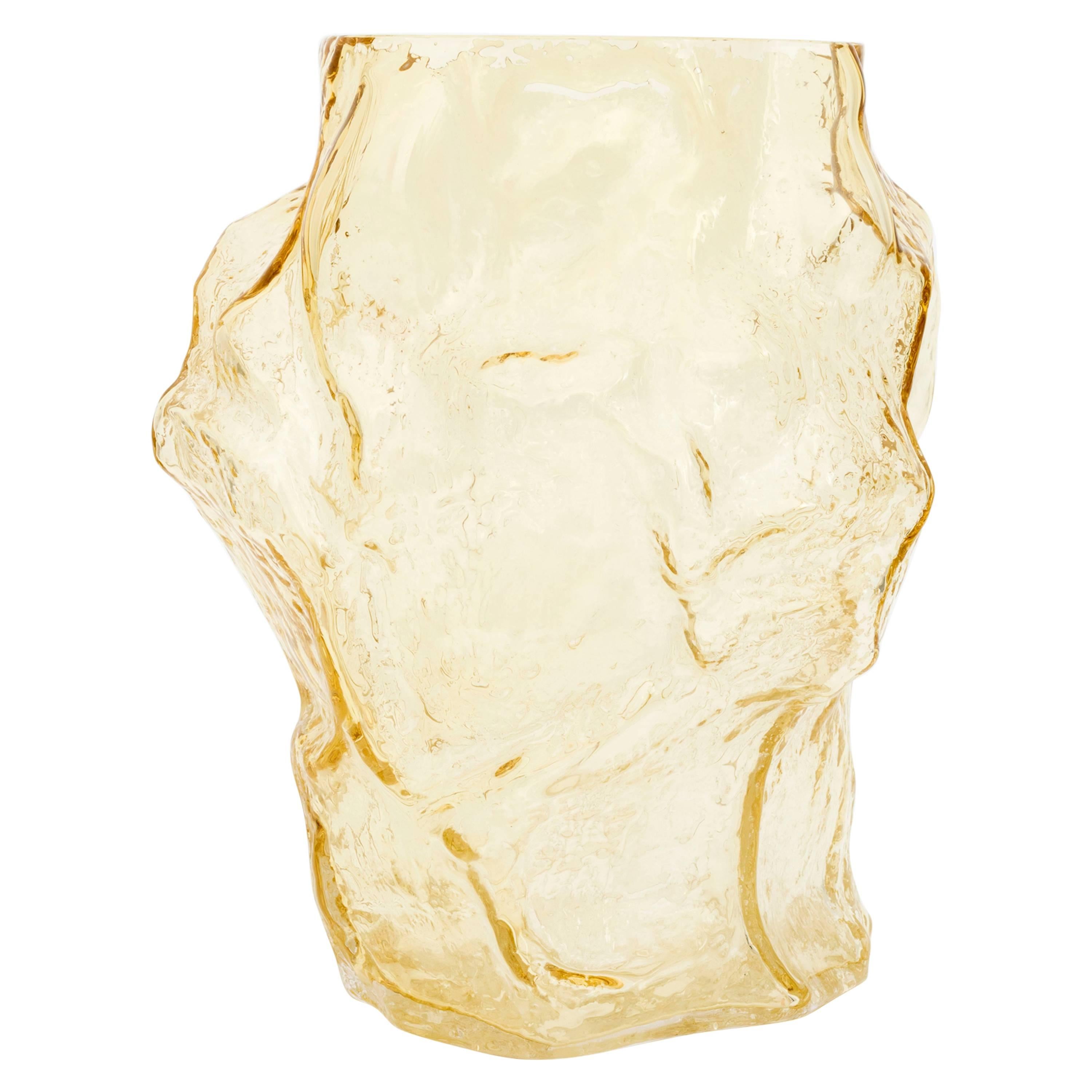 Mountain Vase by FOS For Sale at 1stDibs | fos vase, fos glass vase