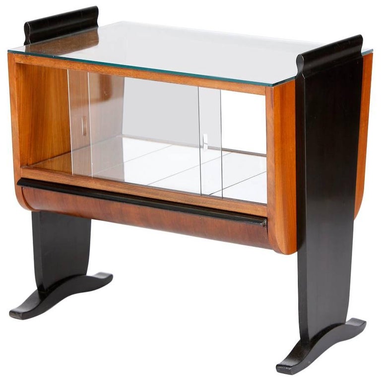 1930s American Art Deco Radio/Bar • RadioBar glasses complete at 1stdibs