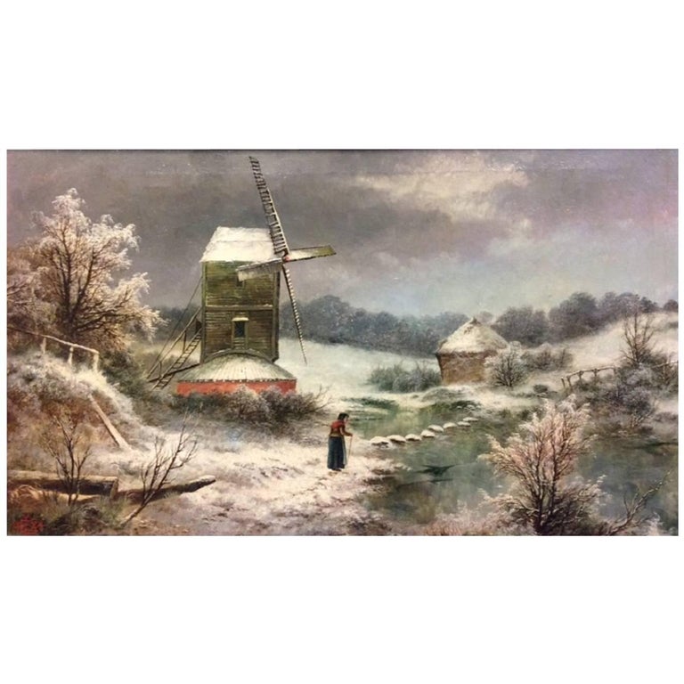 Edgar Longstaffe, 1852 -1933, Oil on Canvas at 1stDibs