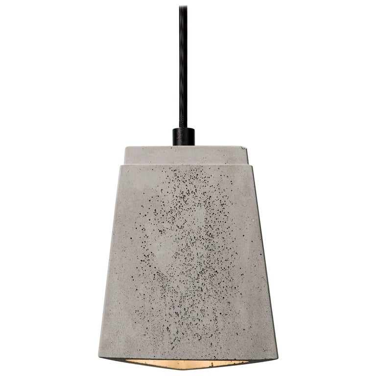 Three, Concrete Ceiling Lamp by Bentu Design at 1stdibs