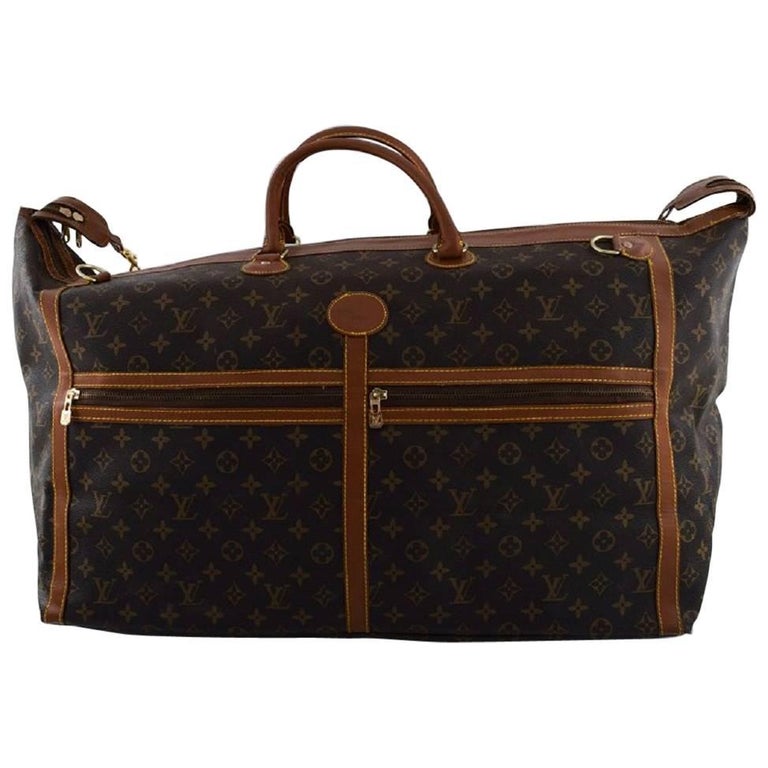 Louis Vuitton: Large vintage travel bag of monogram canvas at 1stDibs ...