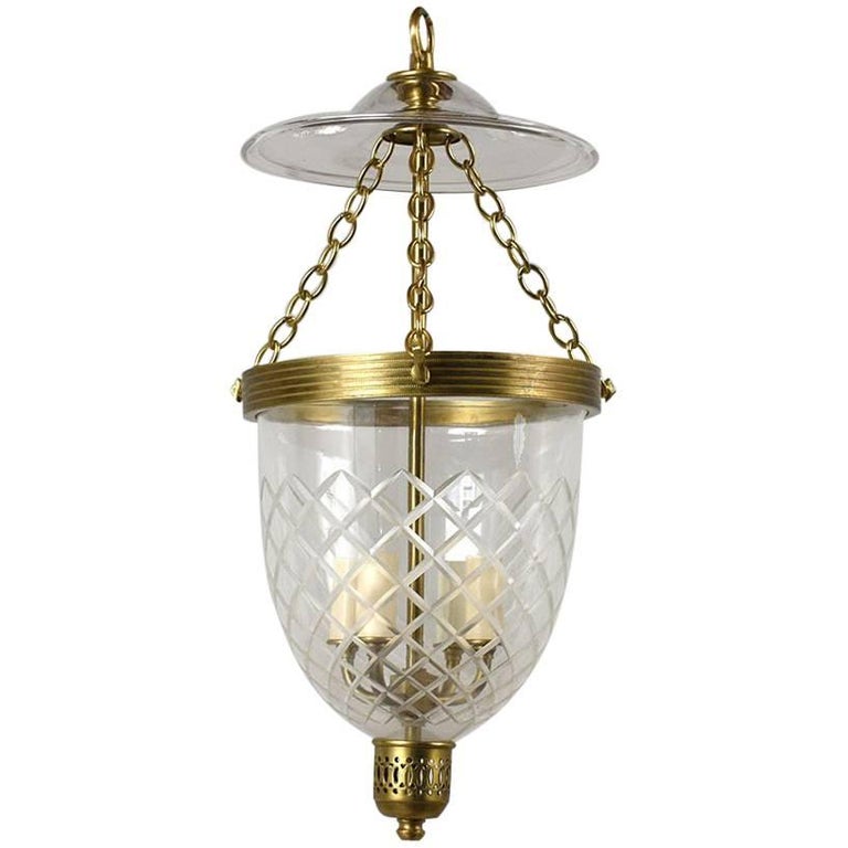 Contemporary Regency-Style Pendant Light For Sale at 1stDibs
